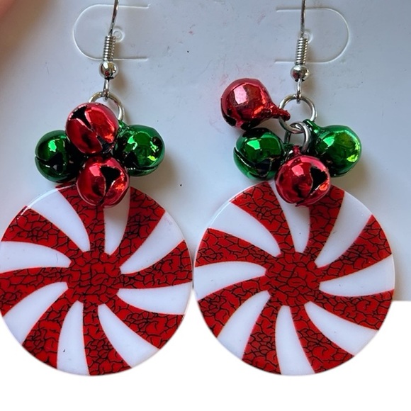 Jewelry | Peppermint Jingle Earrings | Poshmark